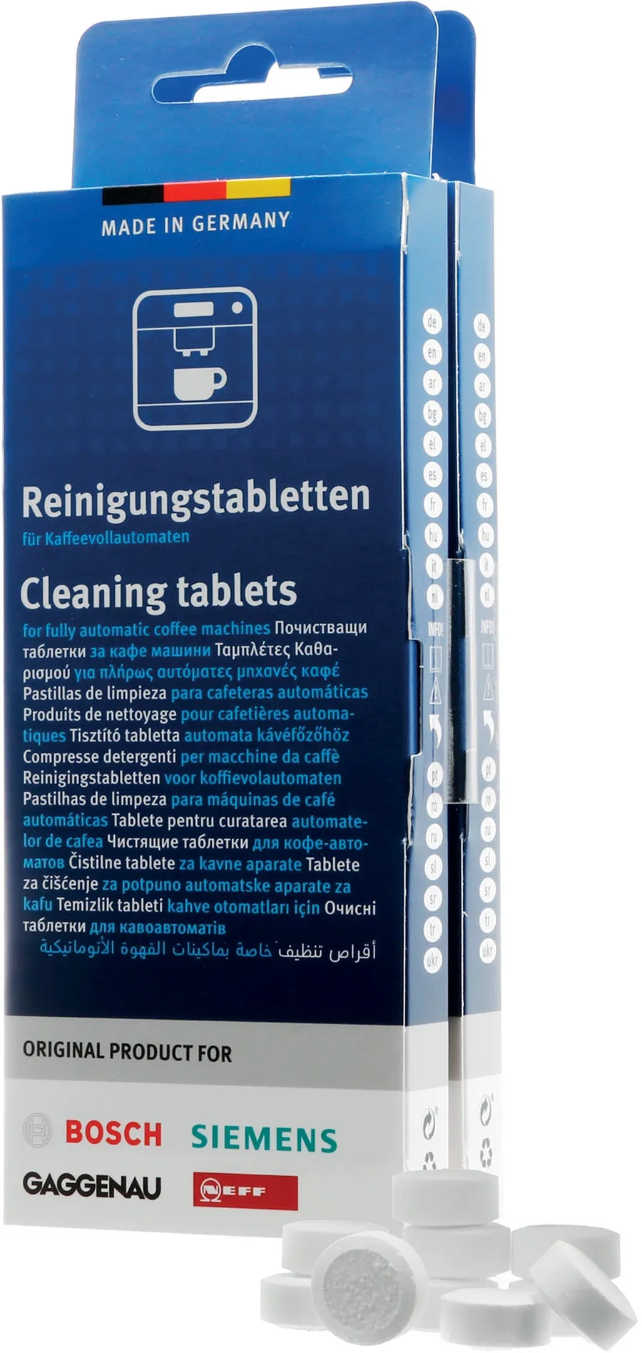 311979 Bosch Coffee Machine Cleaning Tablets (20 Pack) | Appliance ...